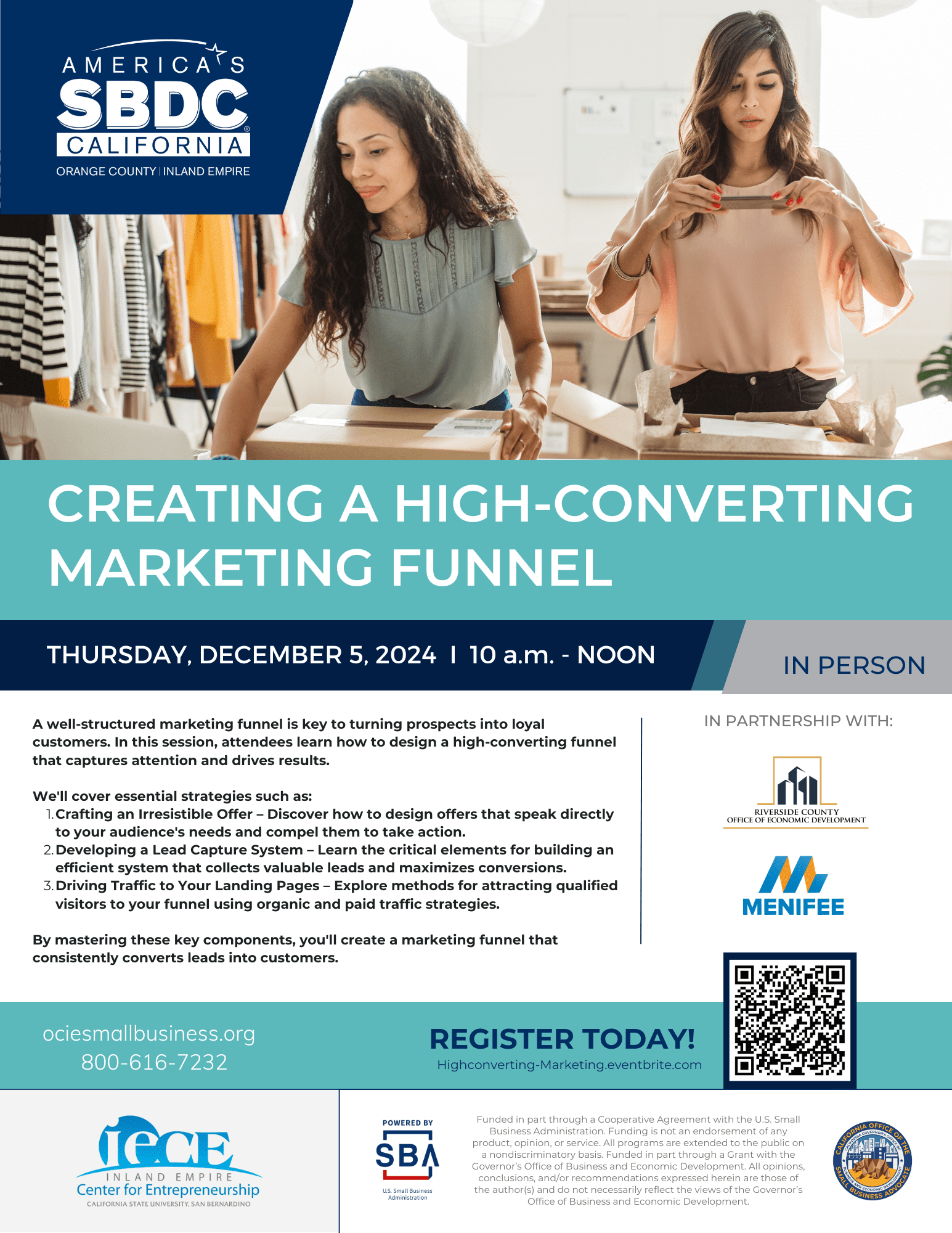 Creating a High-Converting Marketing Funnel - MenifeeBusiness.com
